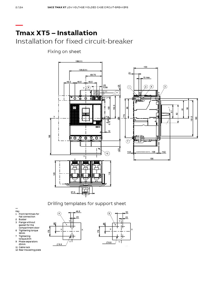 Tmax XT5 - IEC - TECHNICAL CHARACTERISTICS - 2021 - 1SDC210099D0206 ...