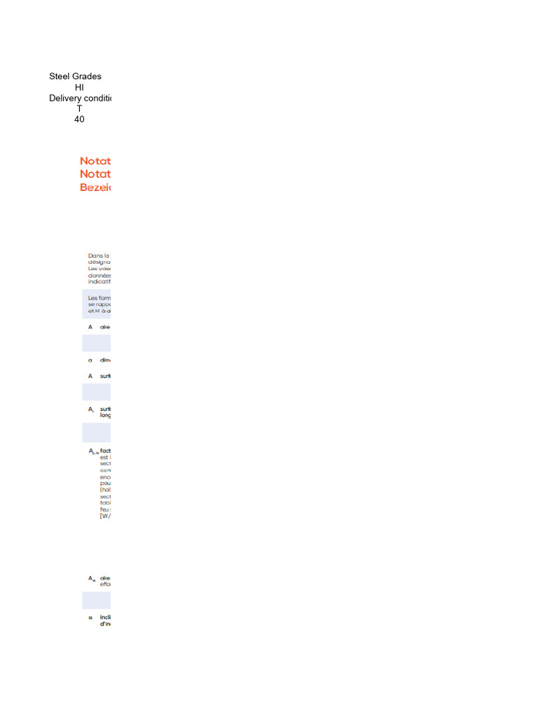 Connectrix DS-7710B Steel Grades Overview | PDF | Structural ...