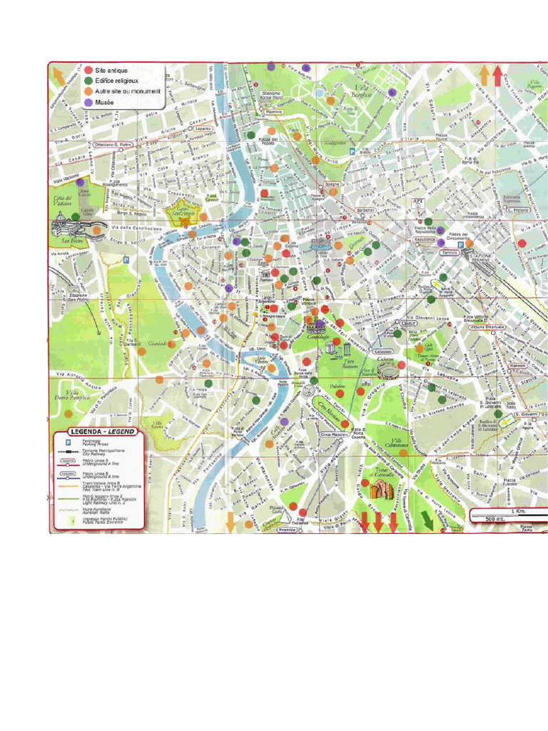Carte Rome | PDF