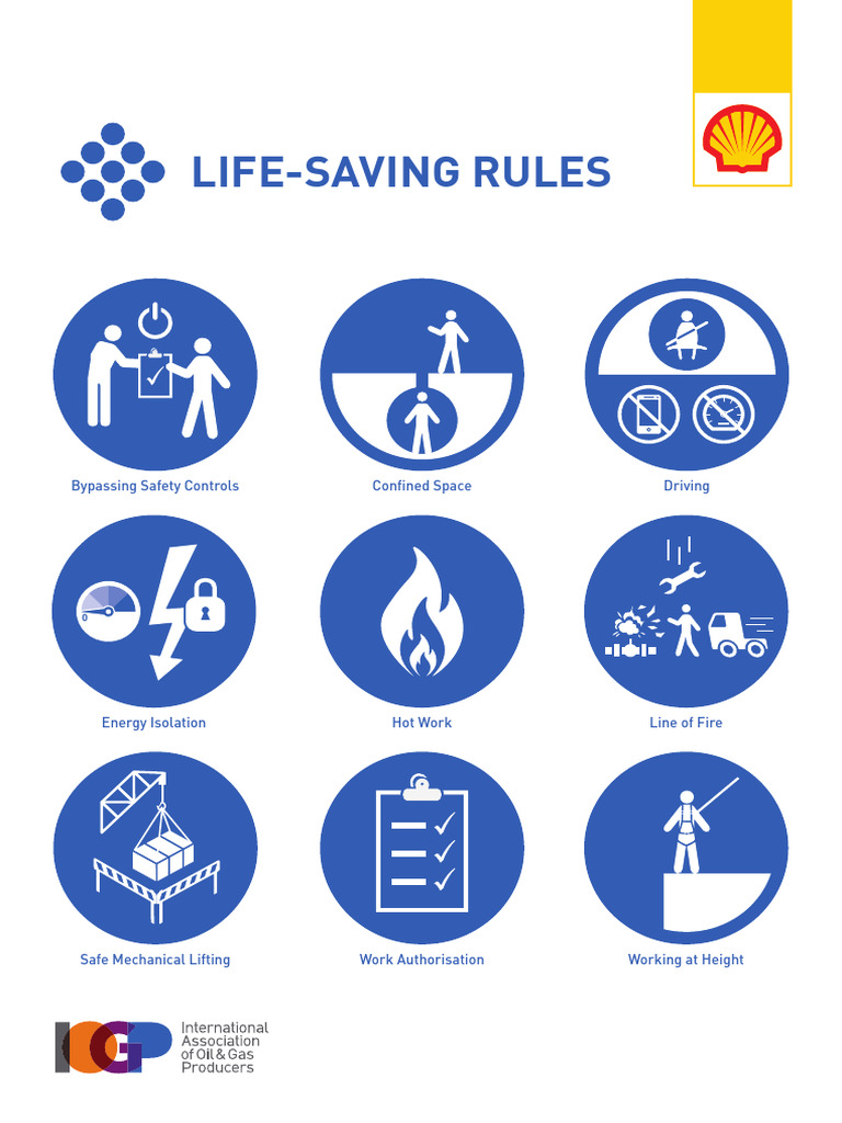 LSR Rules Simple Poster Shell Iogp | PDF