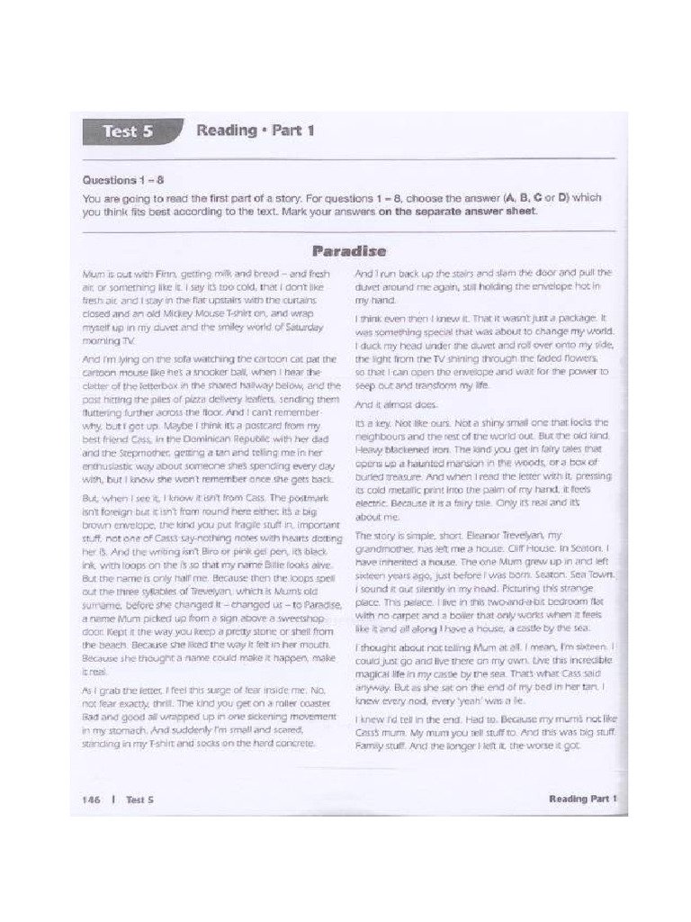 Test 5 B2 | PDF