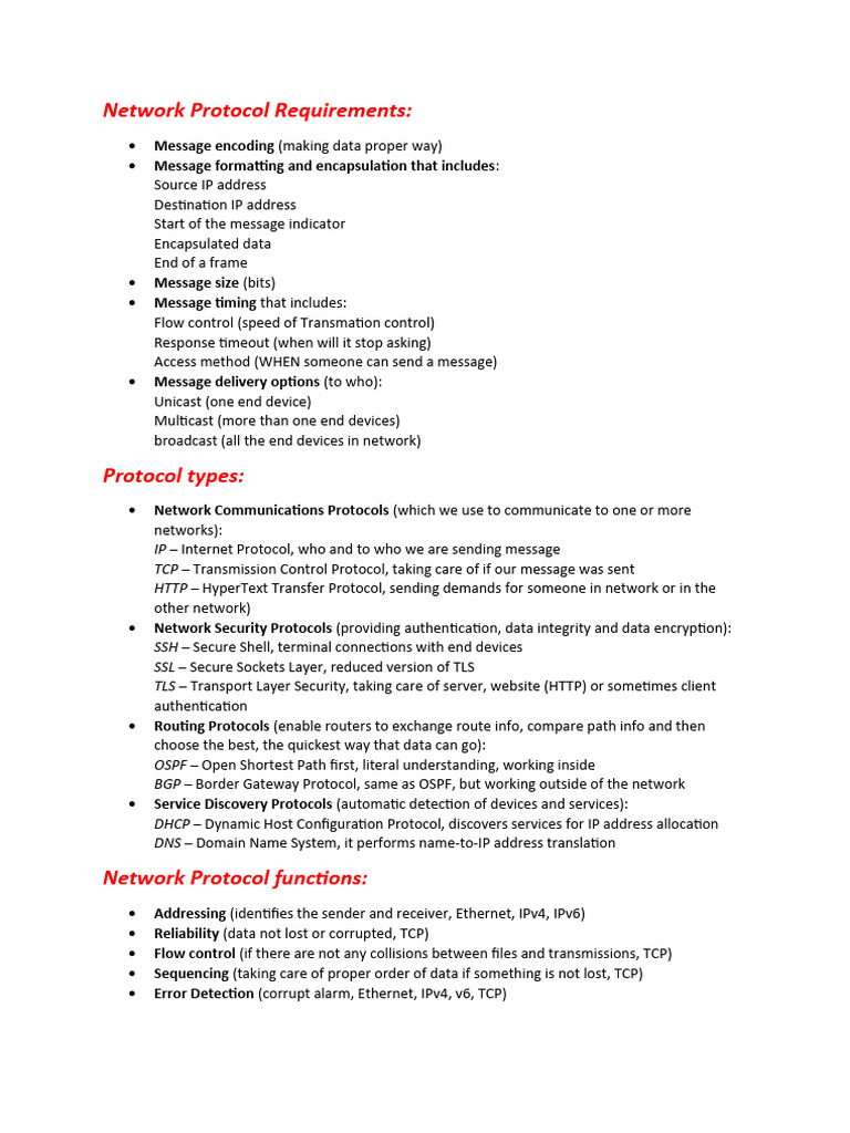 3. Protocols and models | Download Free PDF | Internet Protocols | Computer Network