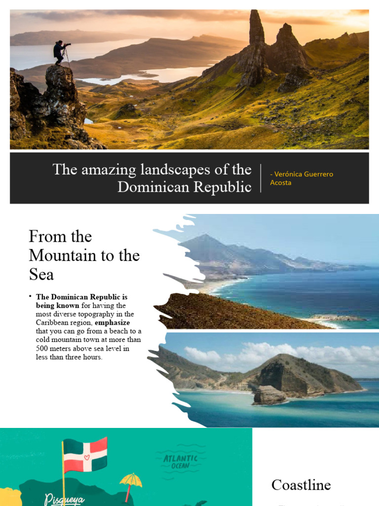 The Amazing Landscapes of the Dominican Republic | PDF