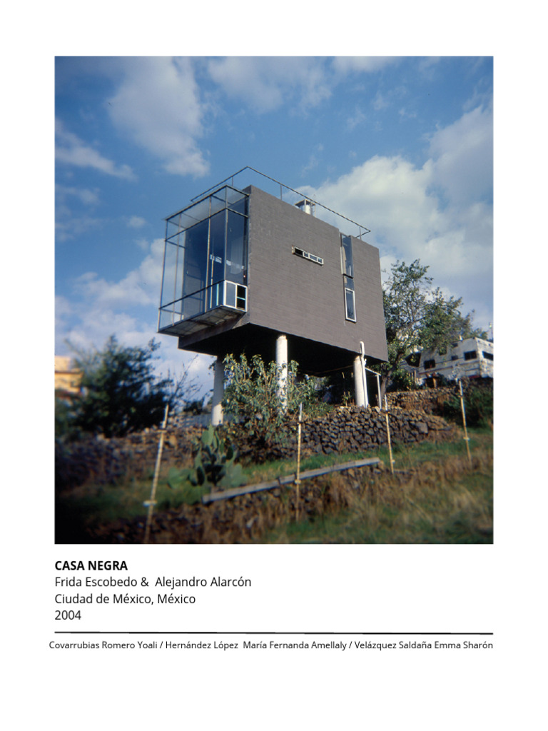 Casa Negra: Diseño y Funcionalidad | PDF | México