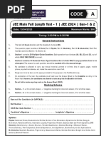 Mathongo Advanced Test Series | PDF | Chemistry | Physics