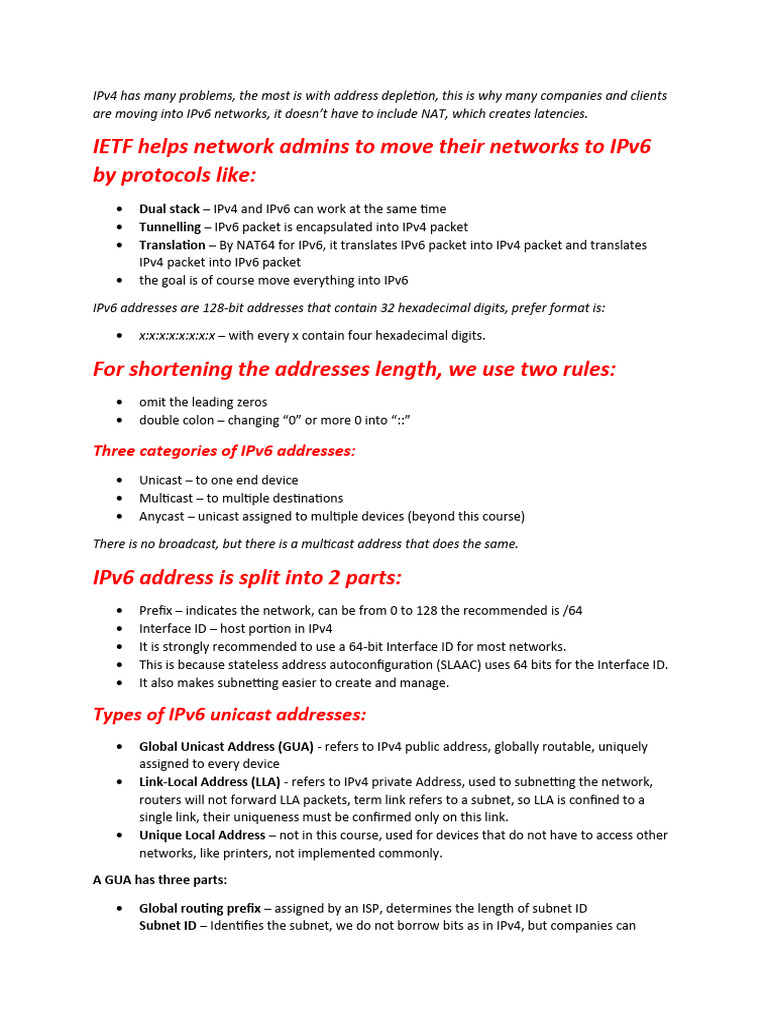 IPv6 Addressing | PDF | I Pv6 | Network Layer Protocols