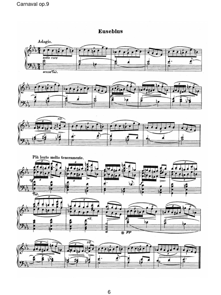 Robert Schumann Piano Works | PDF