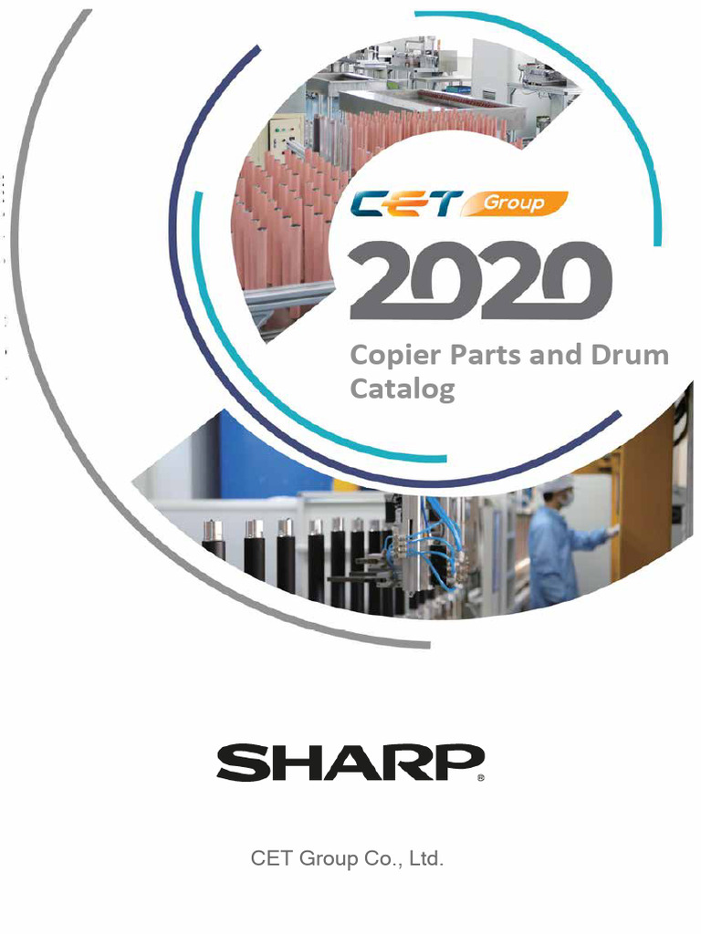 Sharp Copier Parts Catalog Overview | PDF | Machines | Industrial Processes