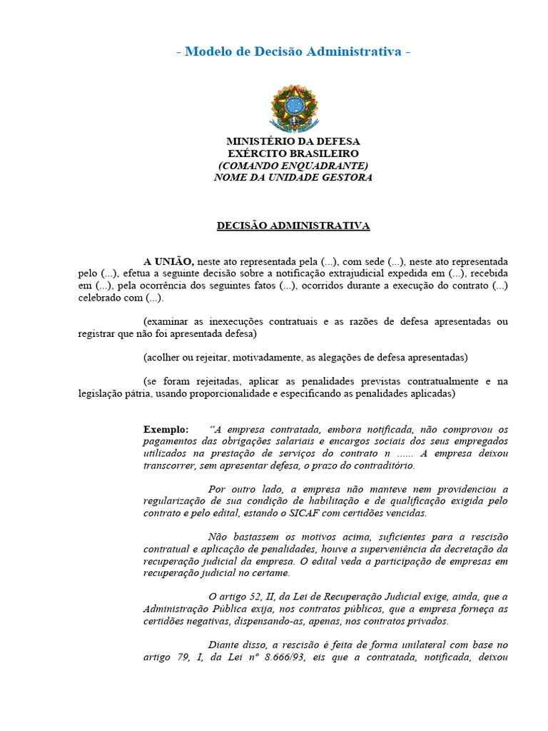 2. Modelo_de_Decisão_Administrativa | Download grátis PDF | Justiça ... 2. Modelo_de_Decisão_Administrativa | Download grátis PDF | Justiça ...
