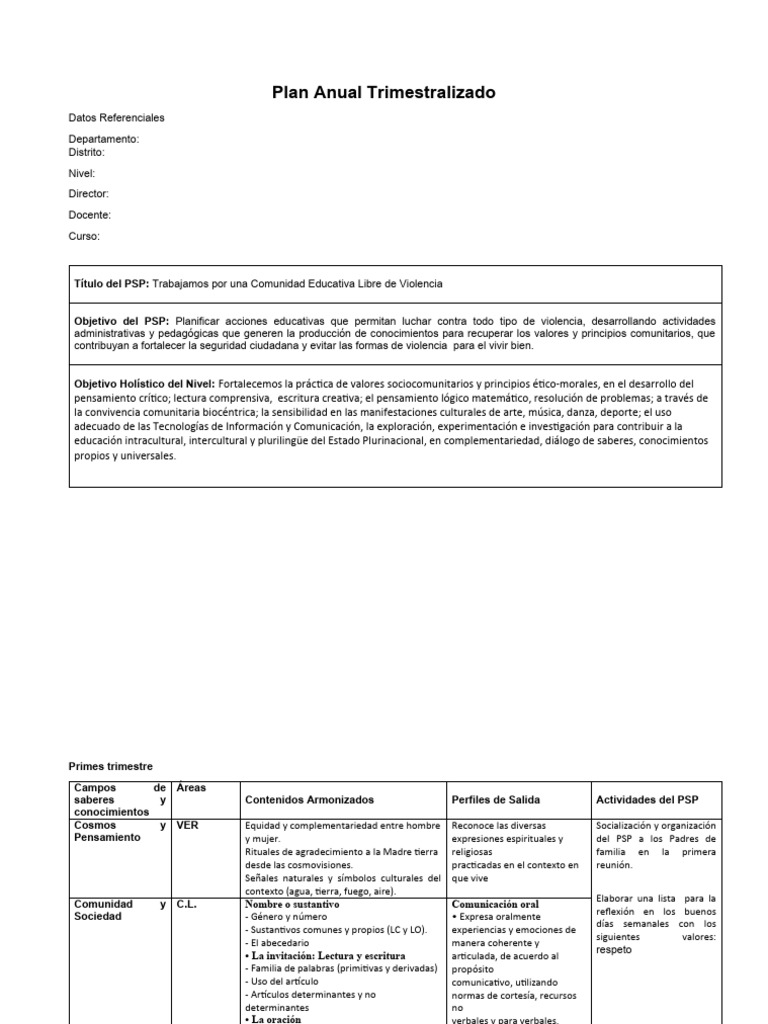 Estructura PAT 2024 | PDF | Número natural | Dibujo