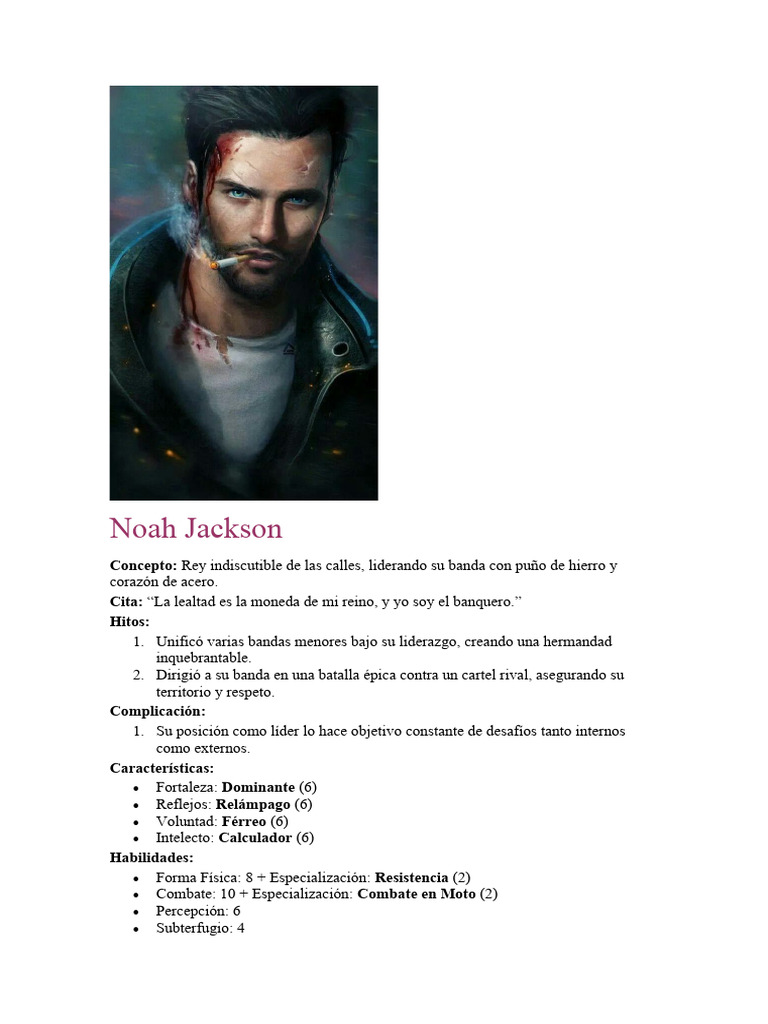 Noah Jackson | PDF | Mente | Humano