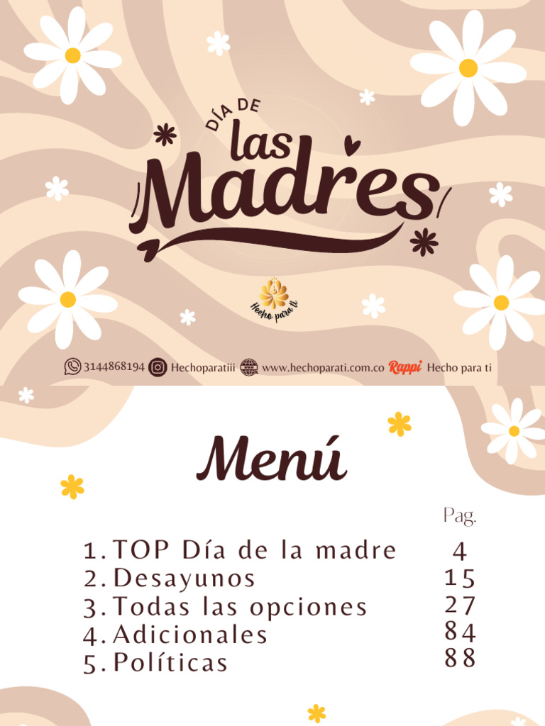 Día De La Madre 2024 Pdf