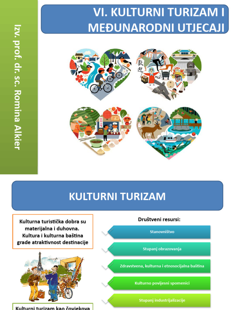 Tematska Cjelina - Kulturni Turizam I Međunarodni Utjecaji | PDF