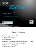 GR 12 - Exchange Rates - Moodle 1 | PDF