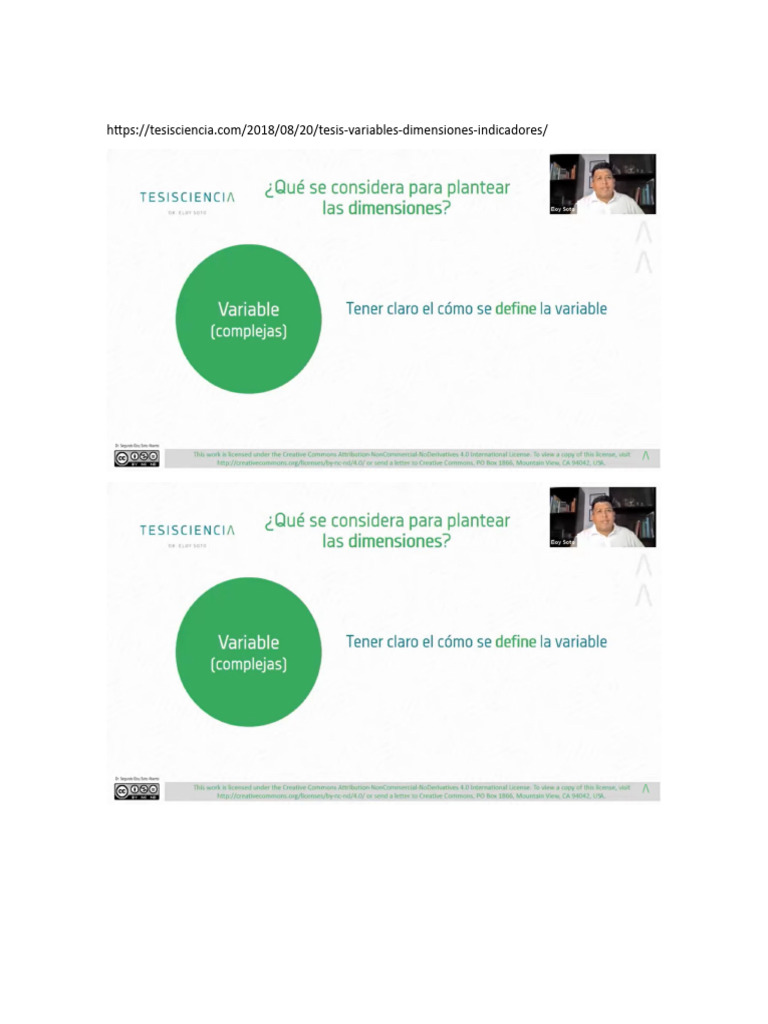 Dimensiones Indicadores | PDF | Science | Cognición