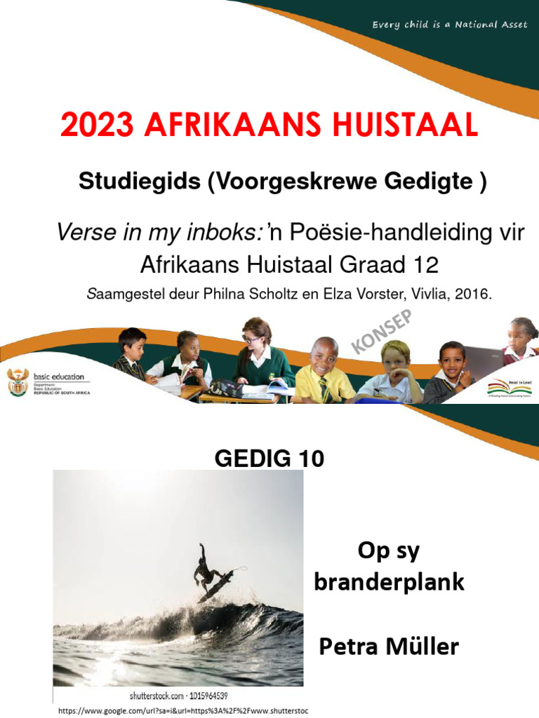 Gedig 6 - Op Sy Branderplank | PDF