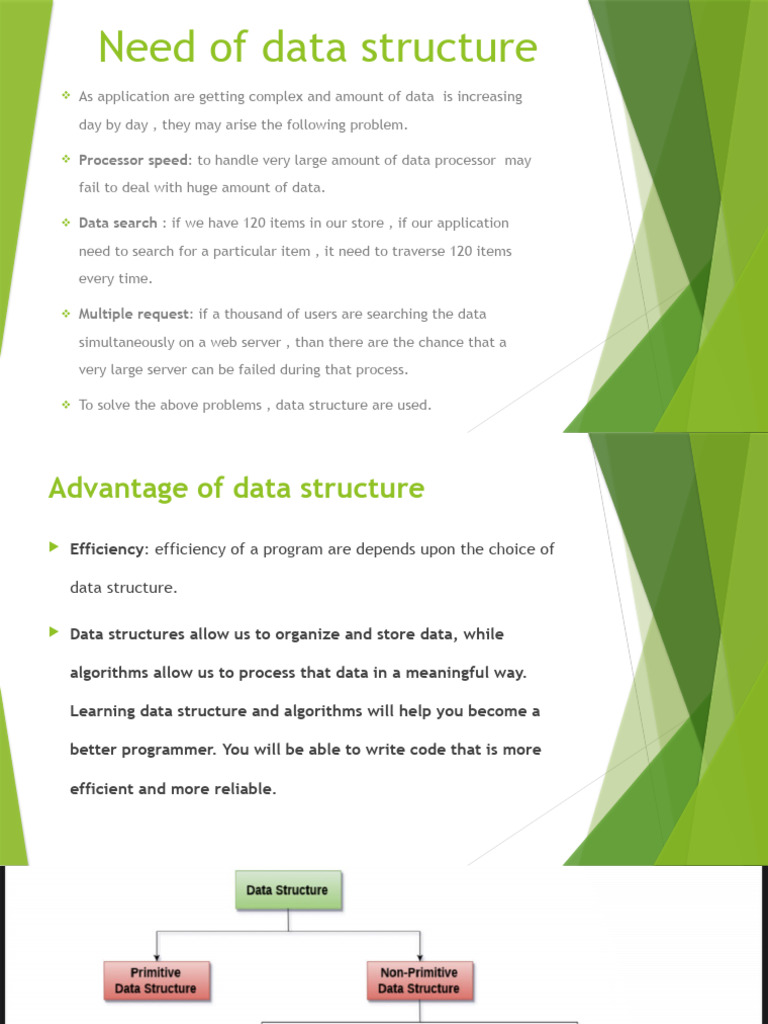 2 Need+of+Data+Structure | PDF | Queue (Abstract Data Type) | Data Structure