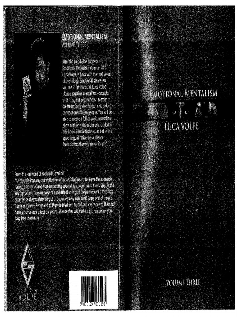 Emotional Mentalism Vol.3 - Luca Volpe | PDF