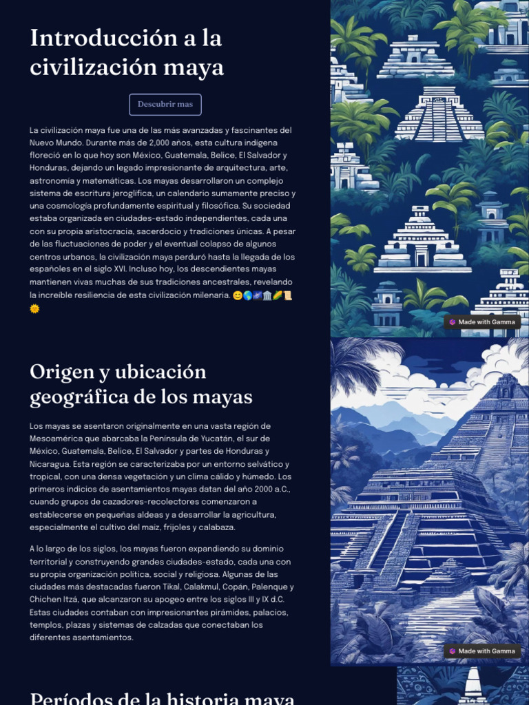 Introduccion A La Civilizacion Maya | PDF | Civilización maya ...