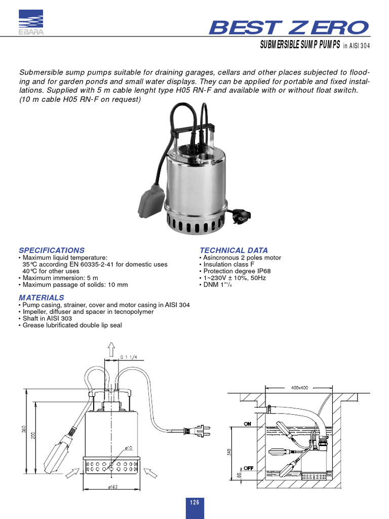 Best AISI 304 Sump Pumps Guide | PDF