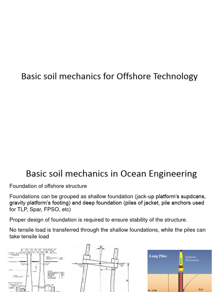 Basics of Soil Mechanics | PDF | Deep Foundation | Soil Mechanics