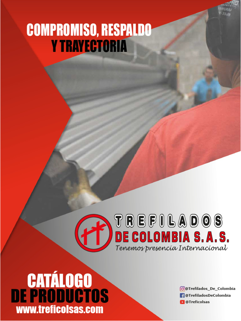 Catálogo Trefilados De Colombia | Descargar gratis PDF | Unidades de ...