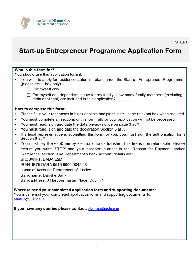 STEP-Application-Form-Mar-2023 | PDF | Crimes | Crime & Violence