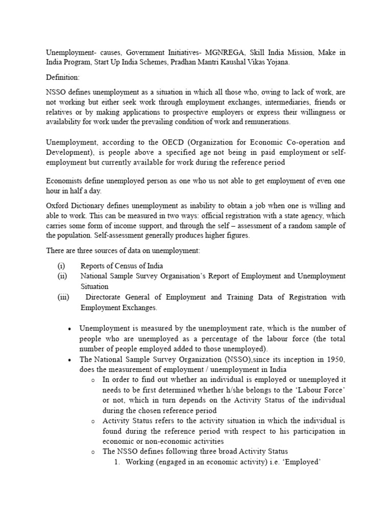 Unemployment | PDF | Unemployment | Labour Economics