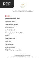 Mango Tree BGC Menu | PDF | Thai Cuisine | Tofu