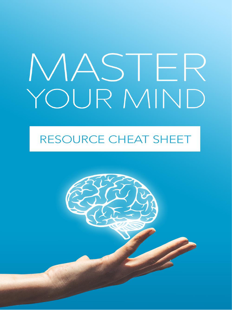 Book Resource Cheat Sheet | PDF | Thought | Mind