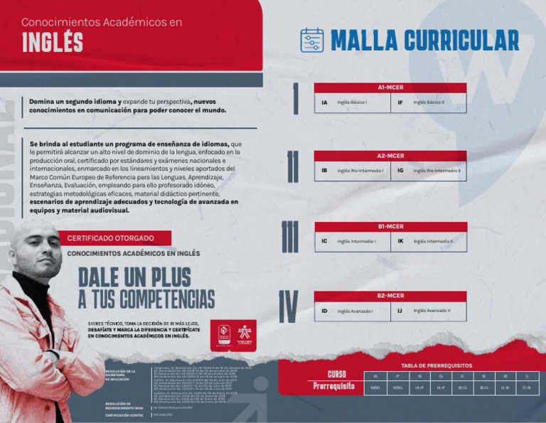 Plan de Estudios Ingles | PDF | Plan de estudios | Idioma en Inglés