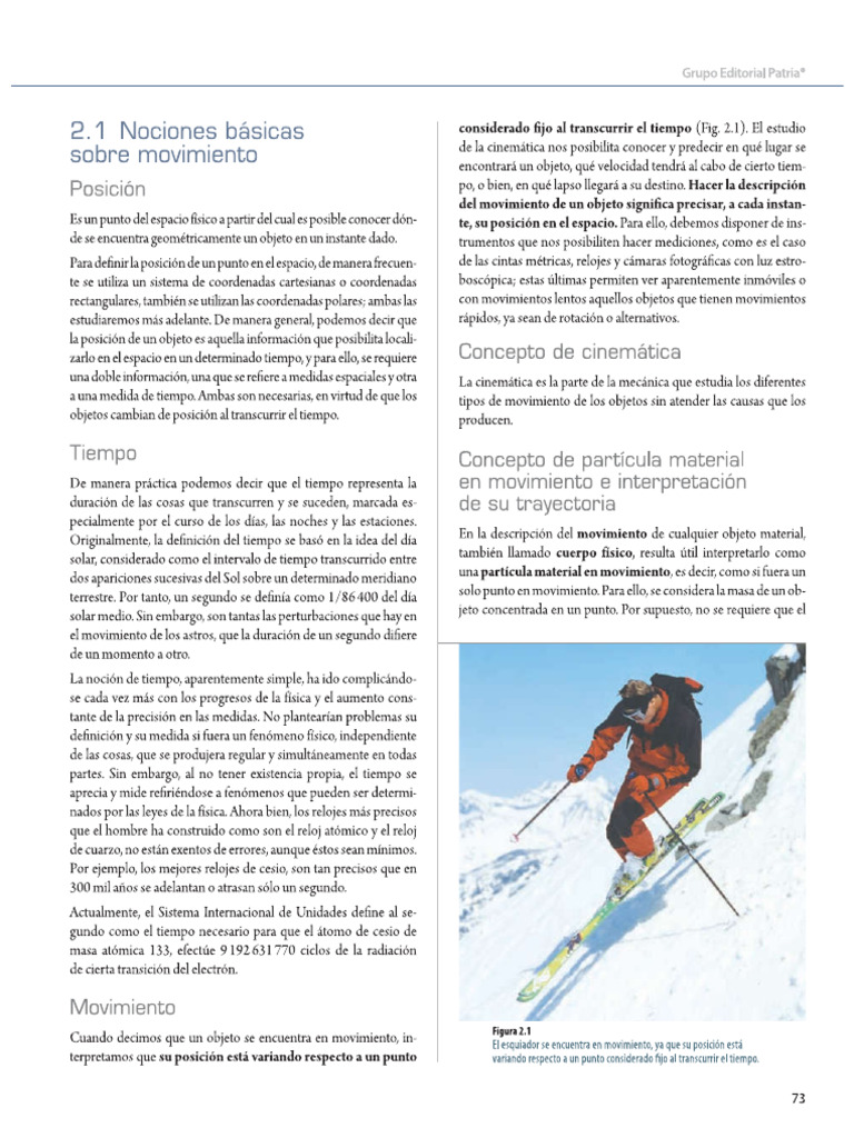 Texto1_Conceptos básicos del movimiento_Cuellar | PDF