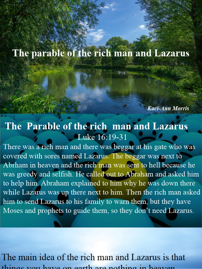 P of the Rich Man and Lazarus | Download Free PDF | Heaven | Religious ...