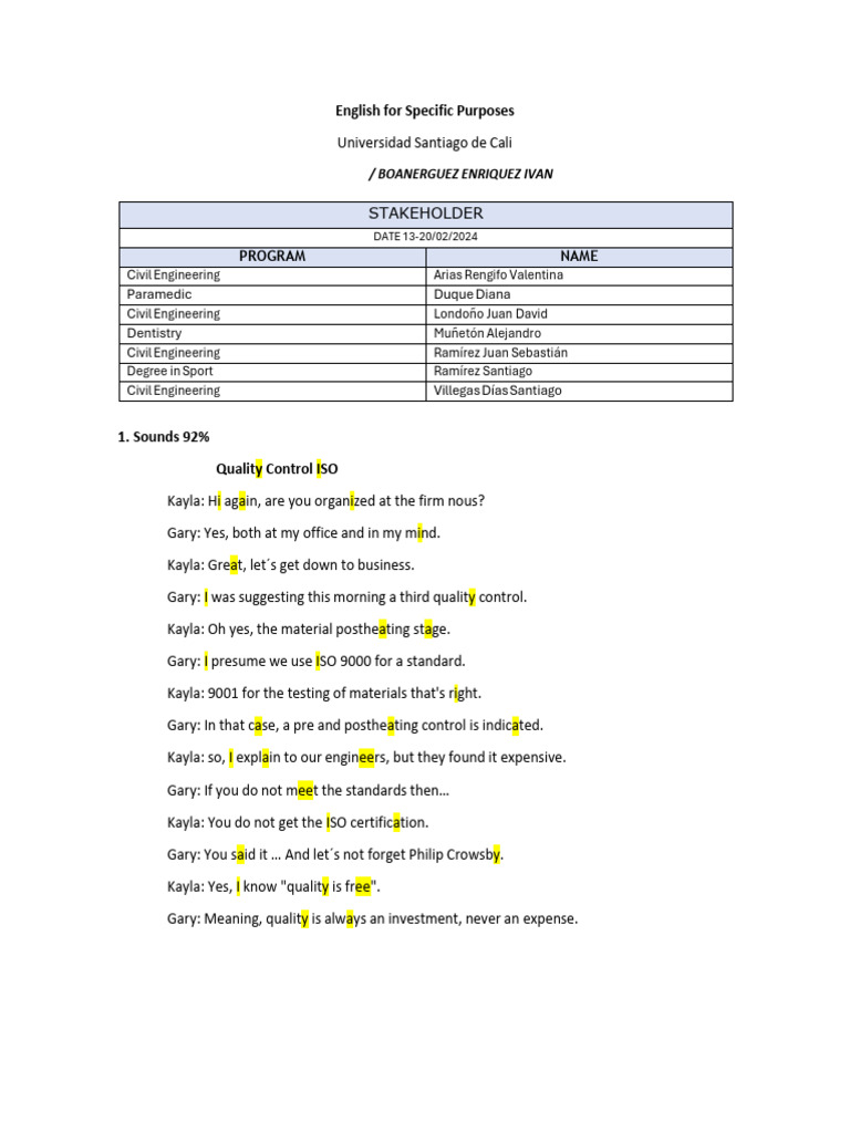 EFSP - G1 (Porfolio 1) | PDF | Occupational Safety And Health | Business