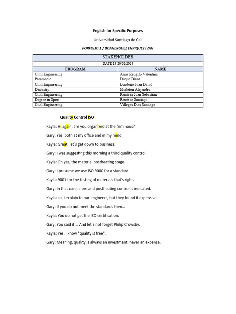 English For Specific Purposes | PDF