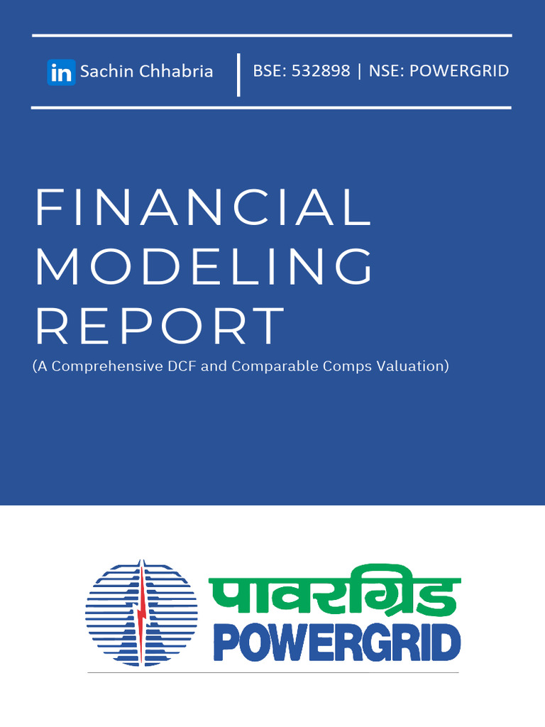 Powergrid Financial Model 1717258387 | PDF | Free Cash Flow | Cost Of Capital