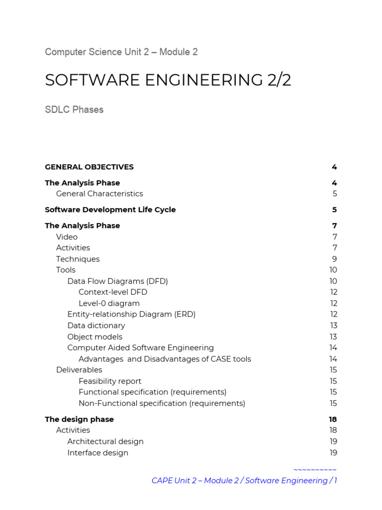 Module_2_SOFTWARE_ENGINEERING_part_2 | PDF | Software Development | Information Technology