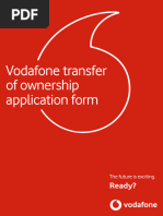 Authorisation - of - Transfer - Part - A Vodafone | PDF ...