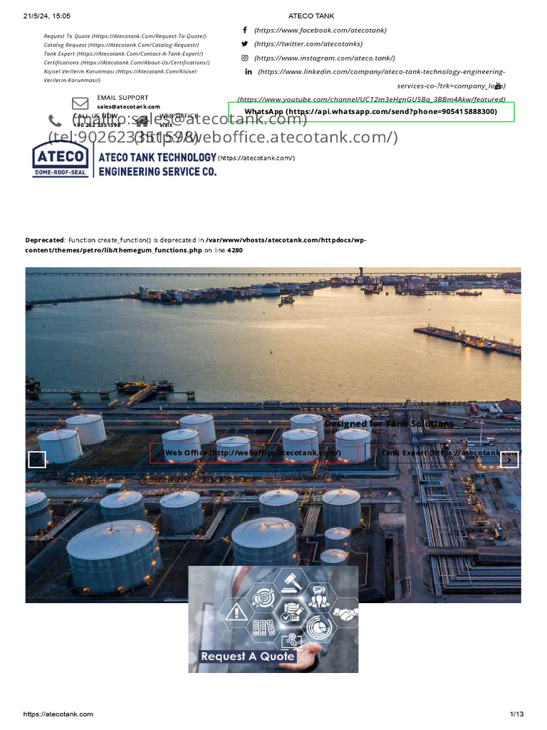 Ateco Tank | PDF | Liquids