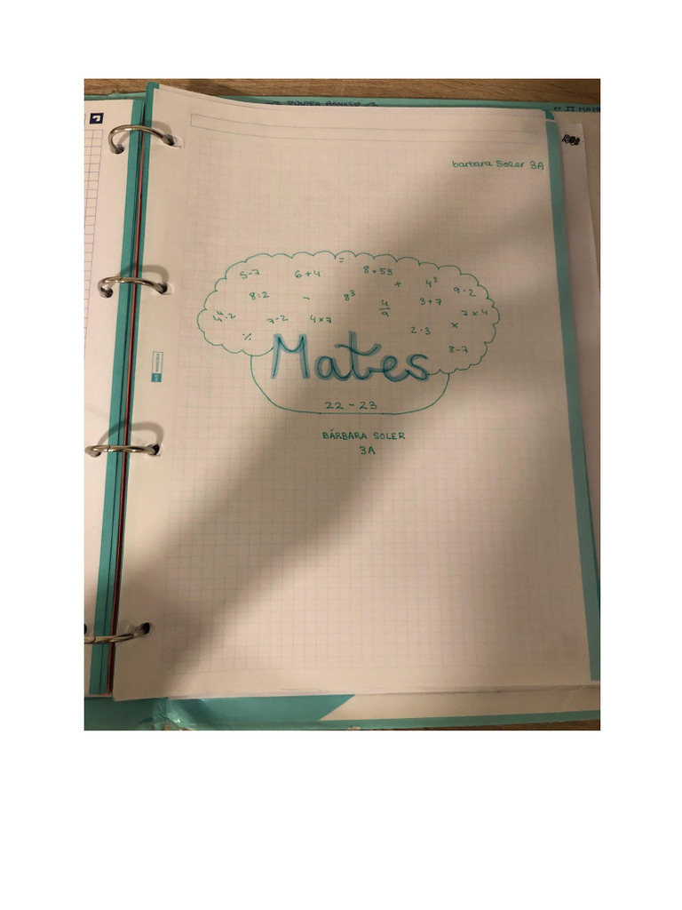 Libreta Mates | PDF