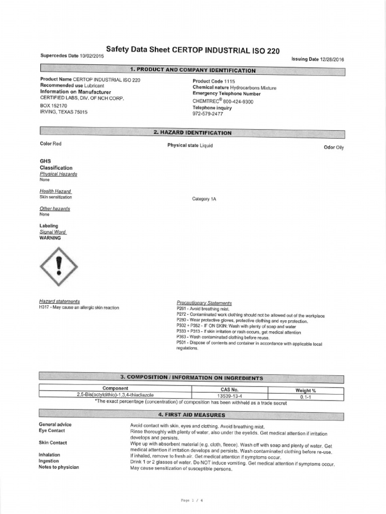 6 Gear & Bearing Oil H2 | PDF