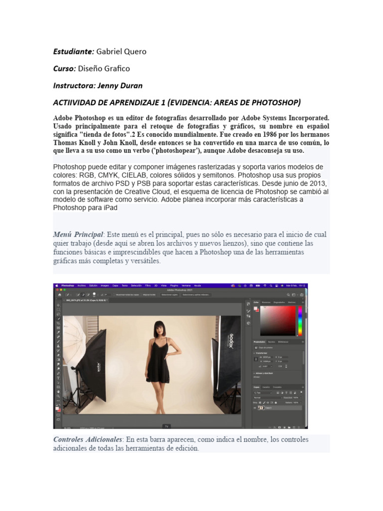 Unidad 1 | PDF | Adobe Photoshop | Informática