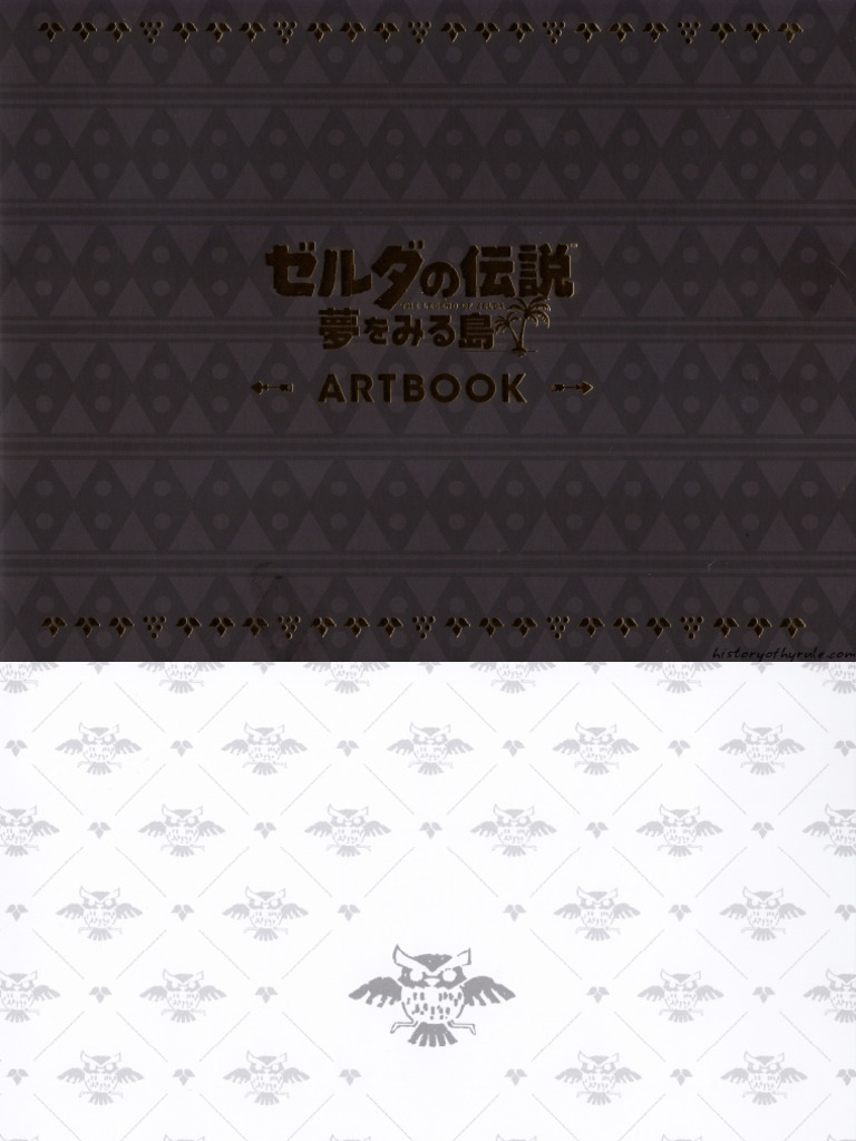 Zelda Links Awakening Artbook | PDF