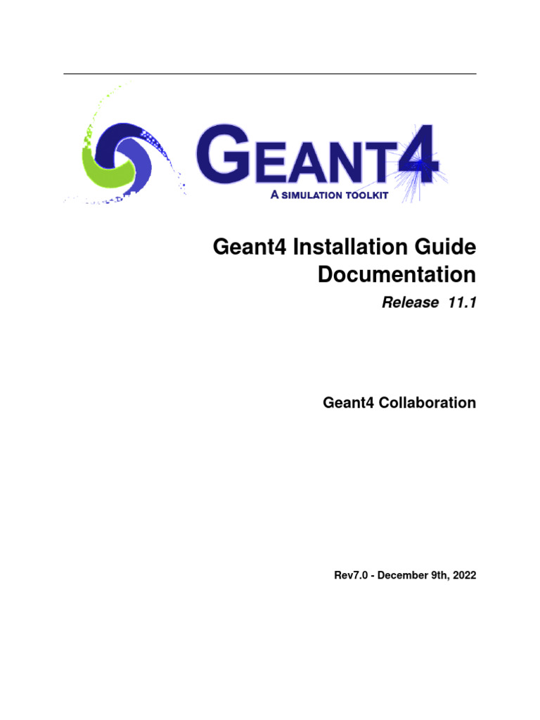 Geant 4 Installation Guide | PDF | Linux | Mac Os