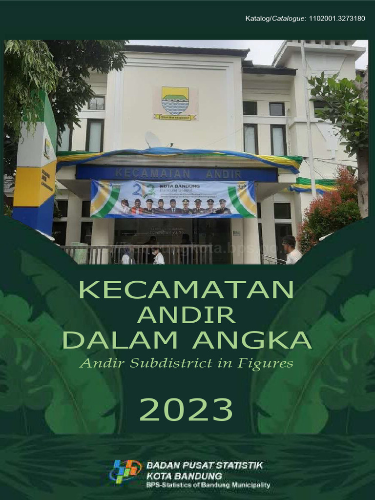 Kecamatan Andir Dalam Angka 2023 | PDF | Pengelolaan Keuangan & Uang | Seni