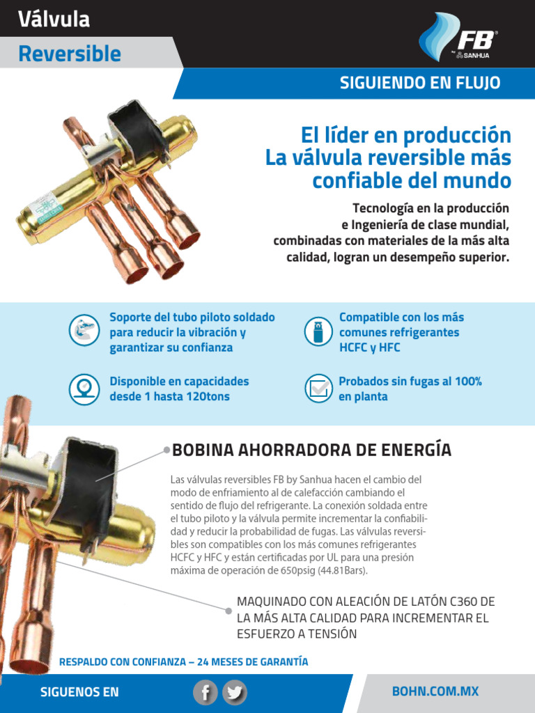 Valvula Reversible | PDF