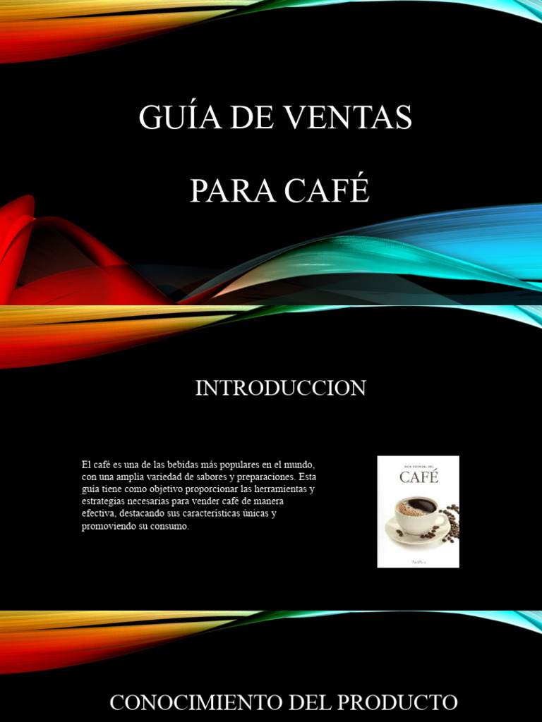 Guía de Ventas | PDF | café | Marketing