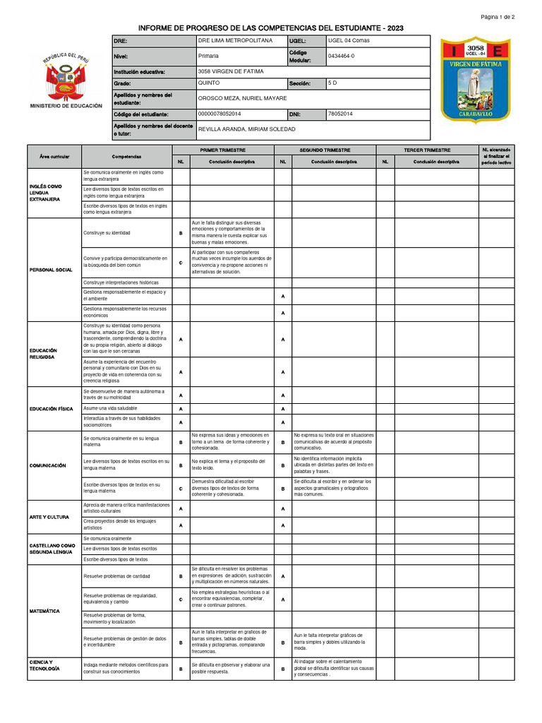 Orosco Meza Nuriel Mayare - 00000078052014 | PDF