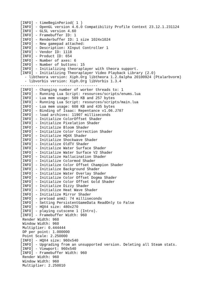 Log | PDF | Shader | Computing
