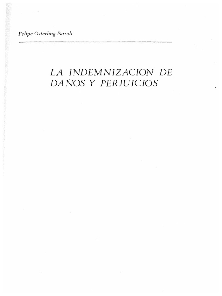 Indemnización por Daños y Perjuicios | PDF | Daños y perjuicios | Pagos